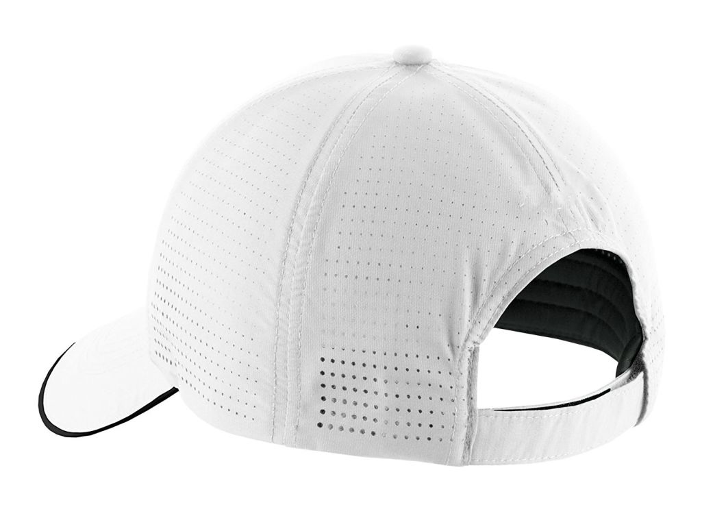 100% Cotton Breathable Dry-Fit Unstructured Crown Branded White ...