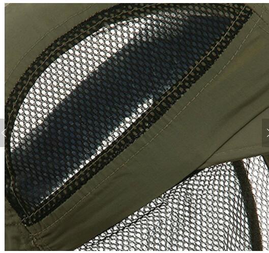 100% Polyester Sun Protection Mesh Outdoor Taslon Neck Shade Flap Hat ...